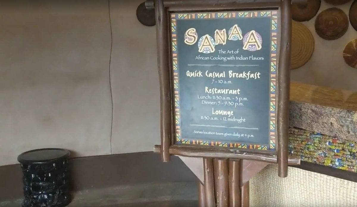 Disney's Animal Kingdom Lodge: Sanaa Breakfast Review | Green Vacation ...