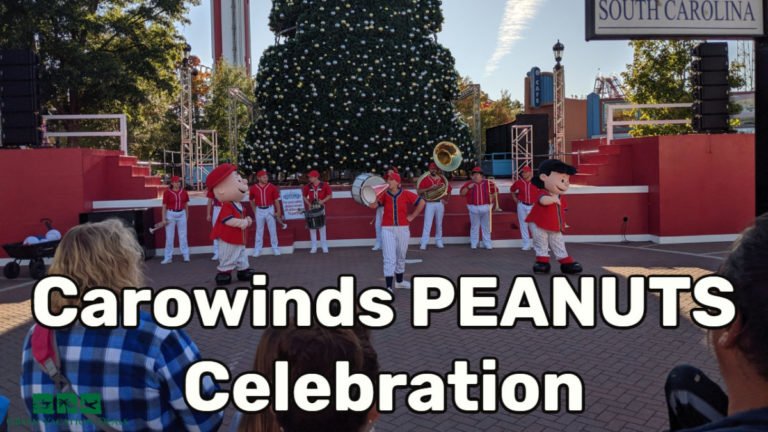 PEANUTS Celebration at Carowinds Theme Park in Charlotte | Green ...