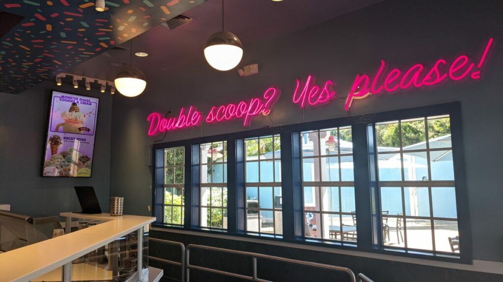 Edy's Ice Cream Parlor SeaWorld Orlando Review | Green Vacation Deals
