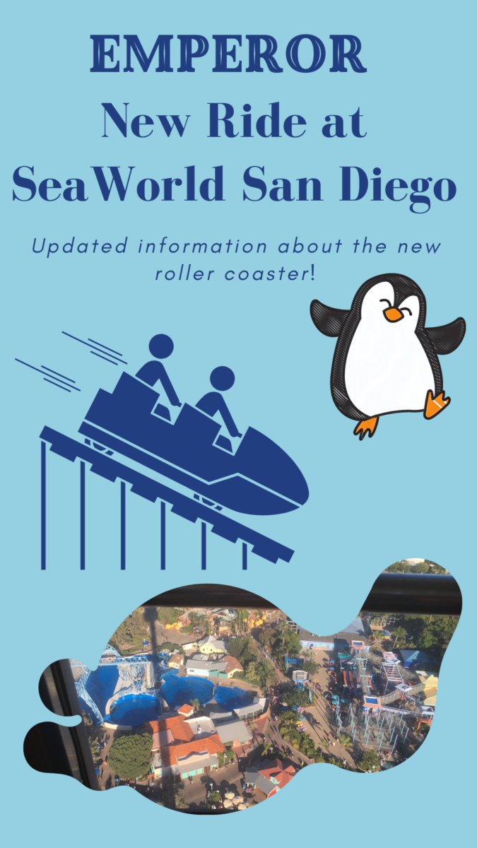 New Roller Coaster at SeaWorld San Diego: Emperor Opening Date | Green ...