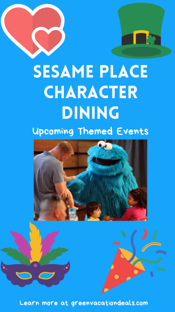 Themed Sesame Place Character Dining | Green Vacation Deals
