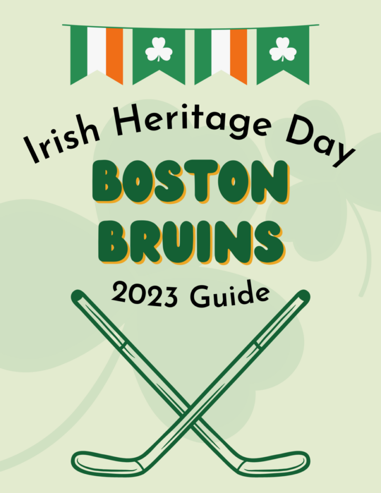 Boston Bruins Irish Heritage Day 2023 Guide | Green Vacation Deals