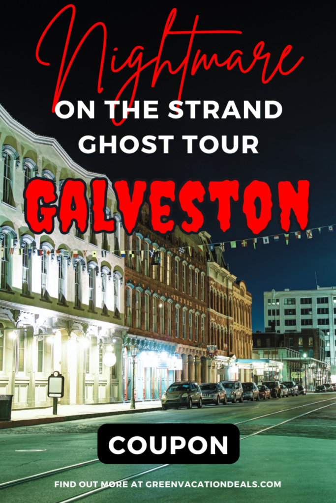 Coupon For Nightmare On The Strand Ghost Tour | Green Vacation Deals
