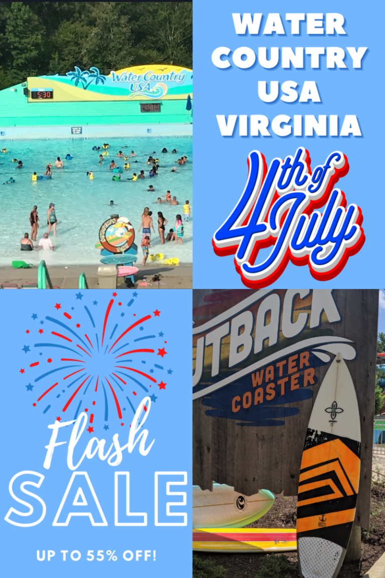 Water Country USA Williamsburg 4th of July Flash Sale 2025 | Green ...