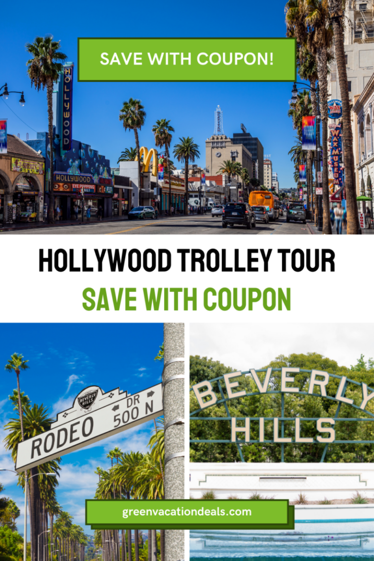 Hollywood Trolley Tour Promo Code | Green Vacation Deals