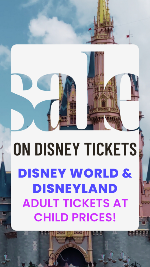 Affordable Disney Tickets - Sale on Disney World & Disneyland Admission ...