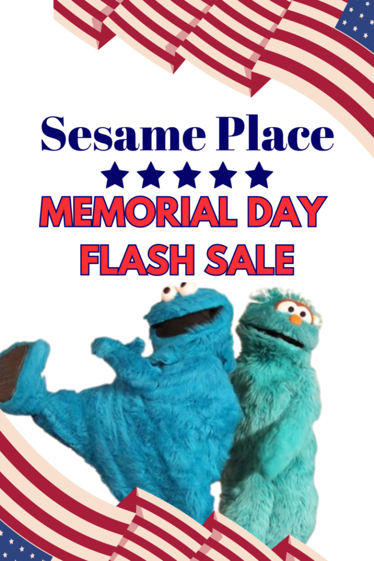 Sesame Place Philadelphia Memorial Day Sale 2026 | Green Vacation Deals