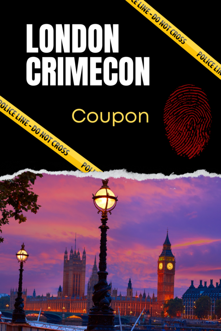 Coupon For CrimeCon In London | Green Vacation Deals