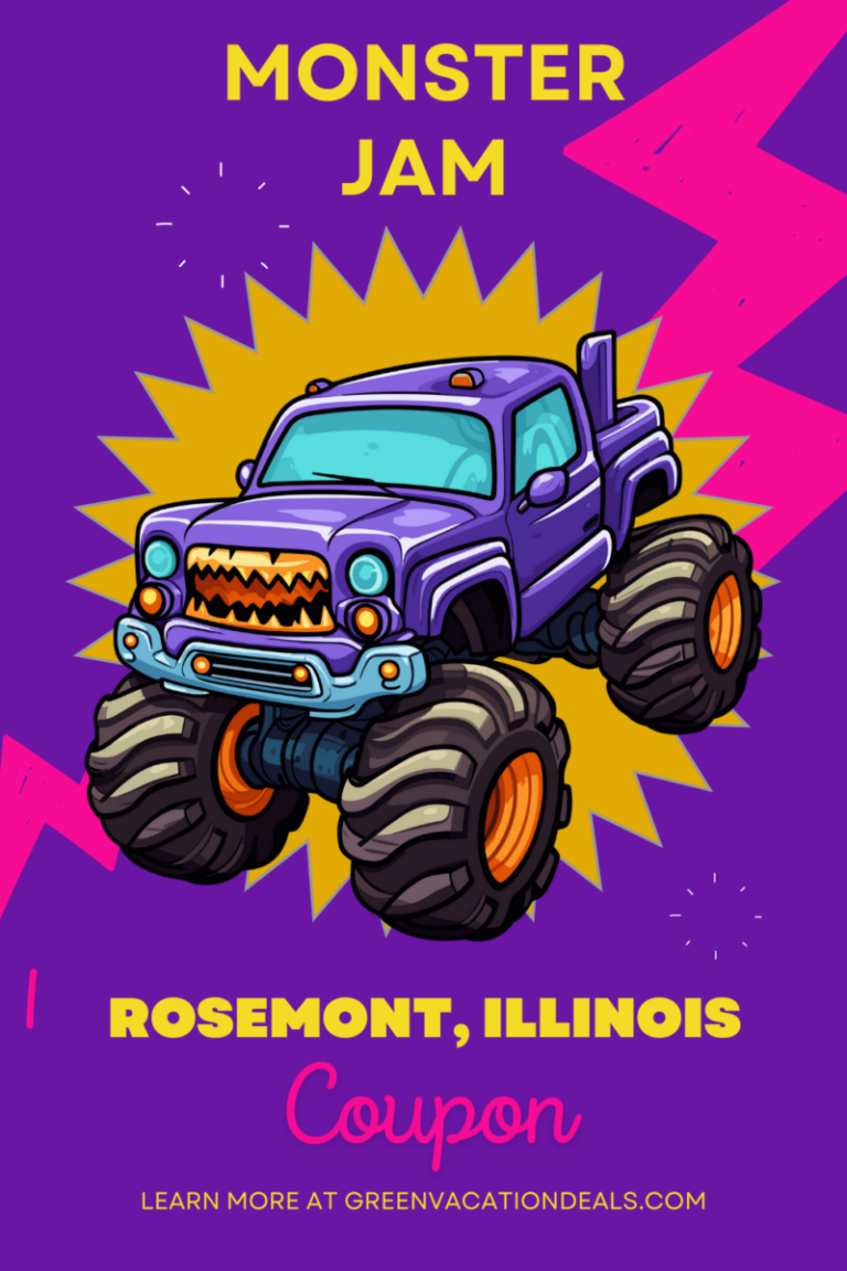 Coupon For Monster Jam In Rosemont, Illinois | Green Vacation Deals