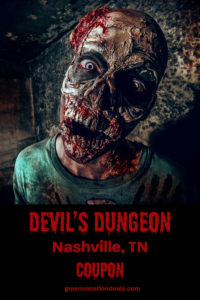 Coupon For Devil’s Dungeon In Nashville | Green Vacation Deals