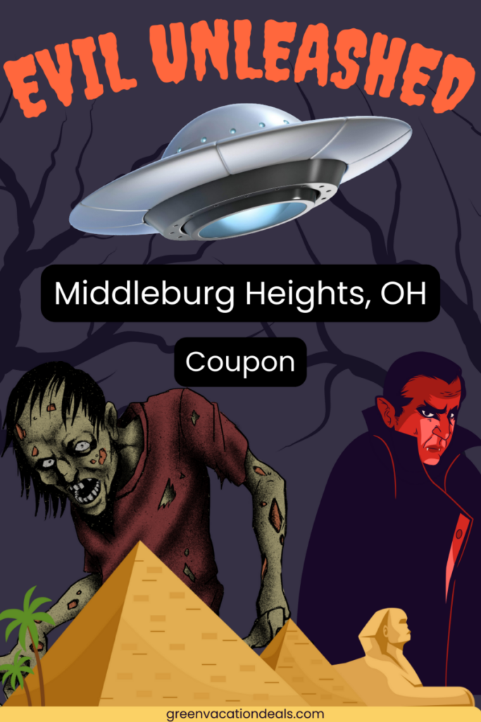 Coupon For Evil Unleashed In Middleburg Heights, Ohio | Green Vacation ...