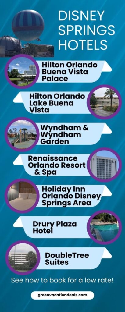 Disney Springs Hotels Guide | Green Vacation Deals