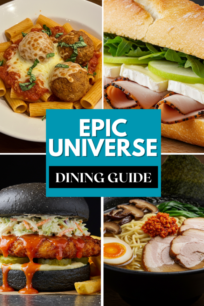 Epic Universe Dining Guide | Green Vacation Deals