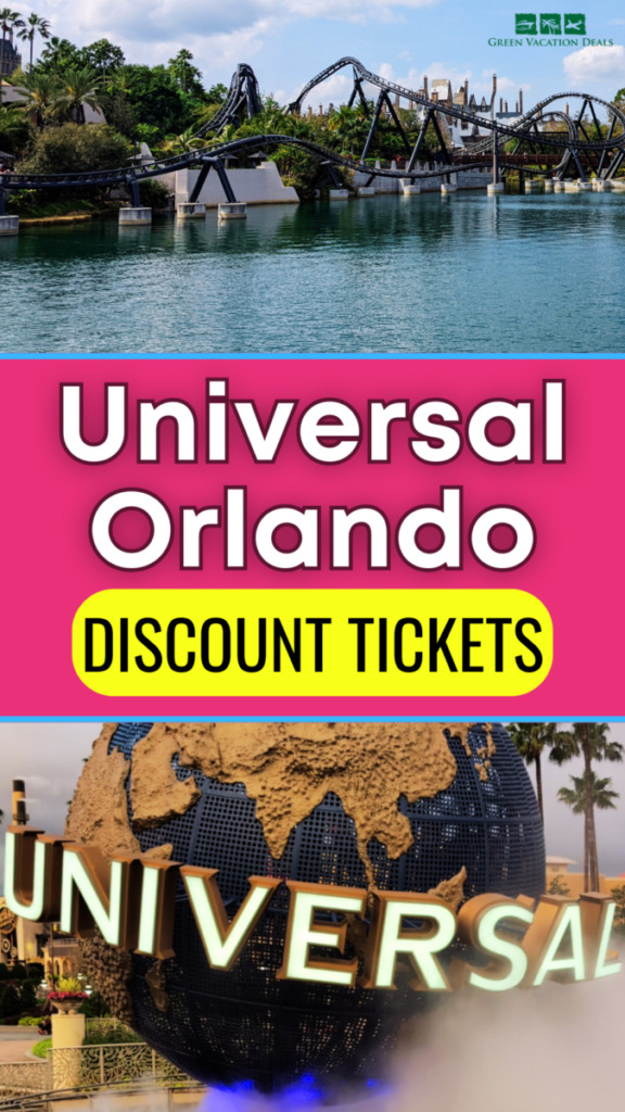 Discount Universal Orlando Coupons | Green Vacation Deals