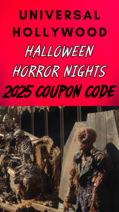 Universal Studios Halloween Horror Nights Hollywood 2025 Coupon Code ...