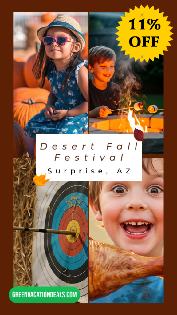 Desert Fall Festival Surprise AZ Promo Code | Green Vacation Deals