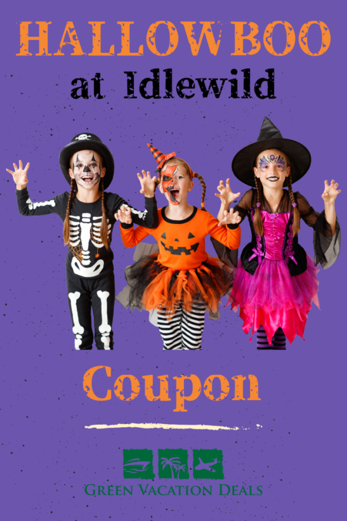 Idlewild HALLOWBOO Discount Code | Green Vacation Deals