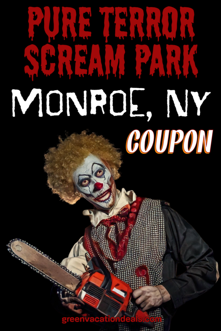 Coupon For Pure Terror Scream Park In Monroe, New York | Green Vacation ...