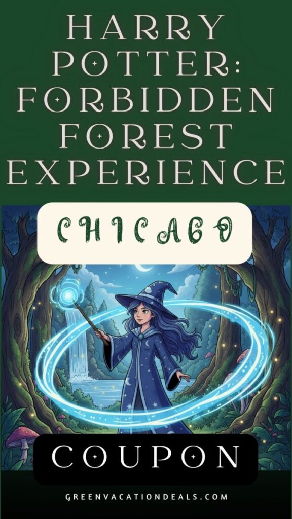 Harry Potter a Forbidden Forest Experience Chicago Coupon | Green ...